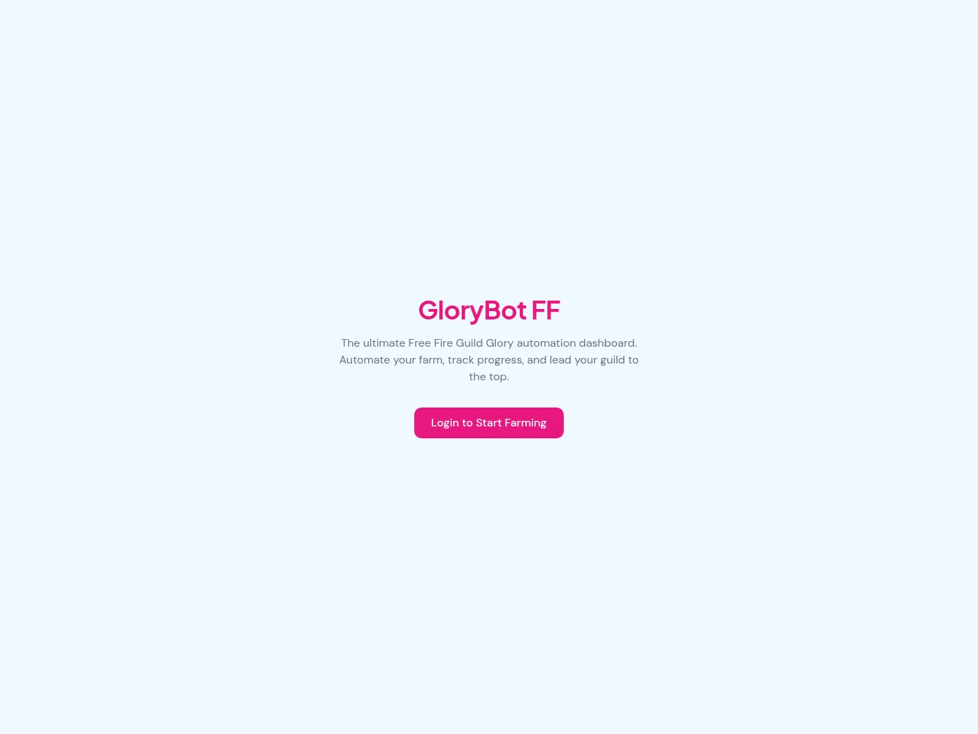 LevelBot Web Dashboard