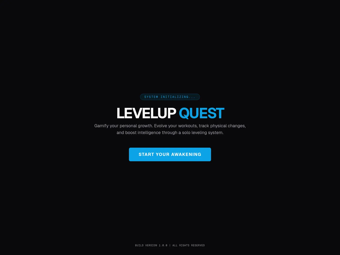 LevelUp Fitness Quest