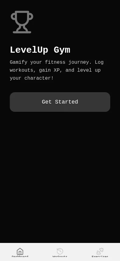 LevelUp Gym Tracker