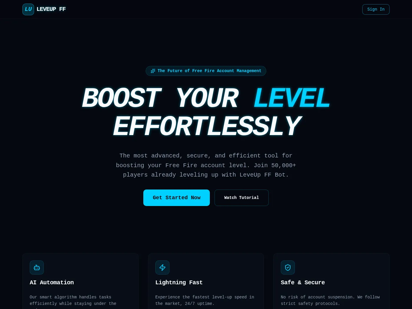 LeveUp FF Bot