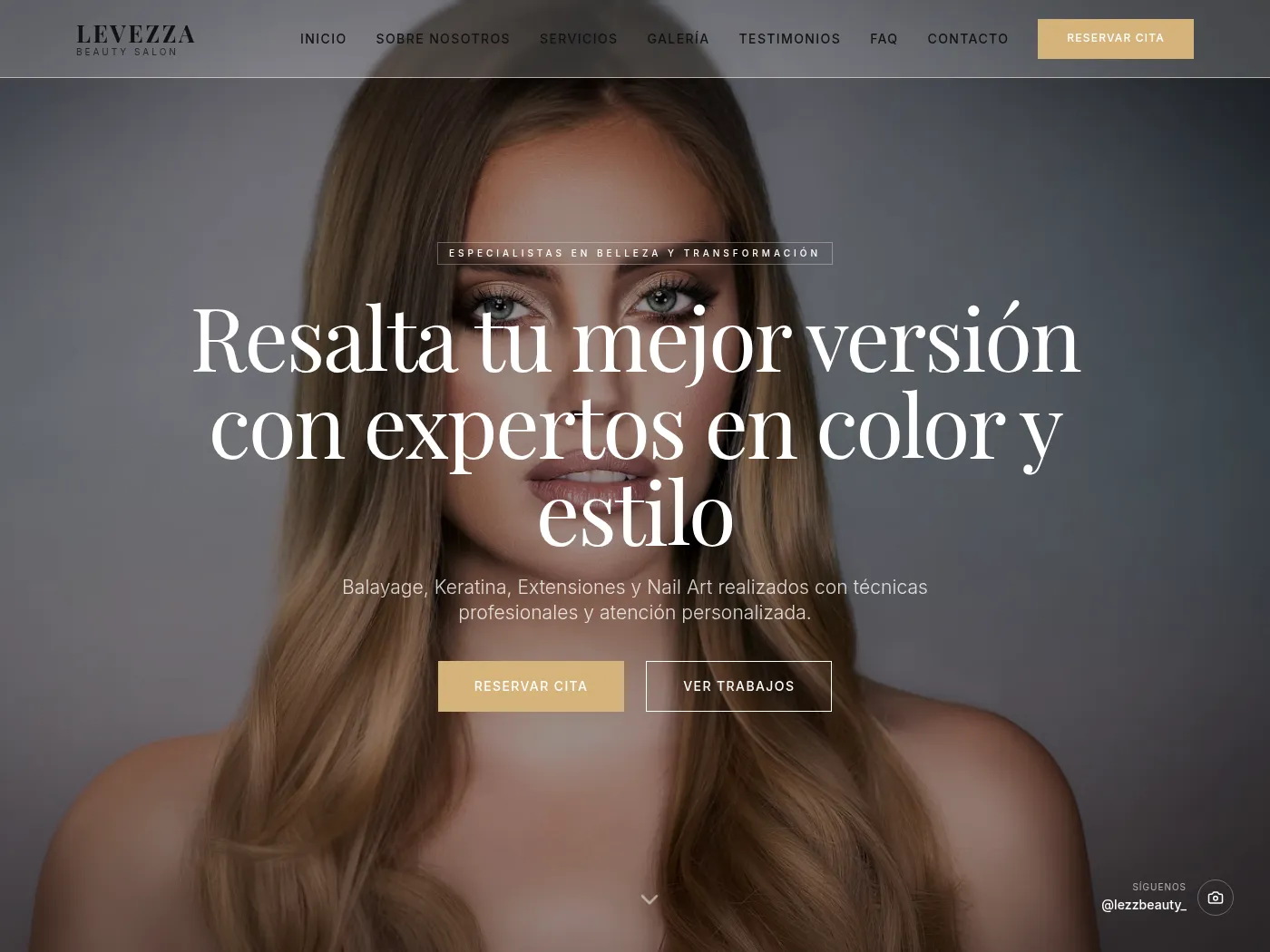 Levezza Beauty Premium Web