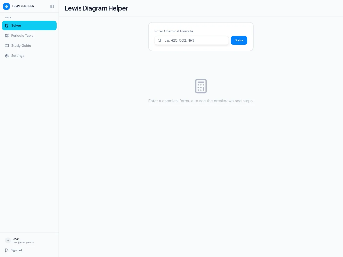 Lewis Diagram Helper