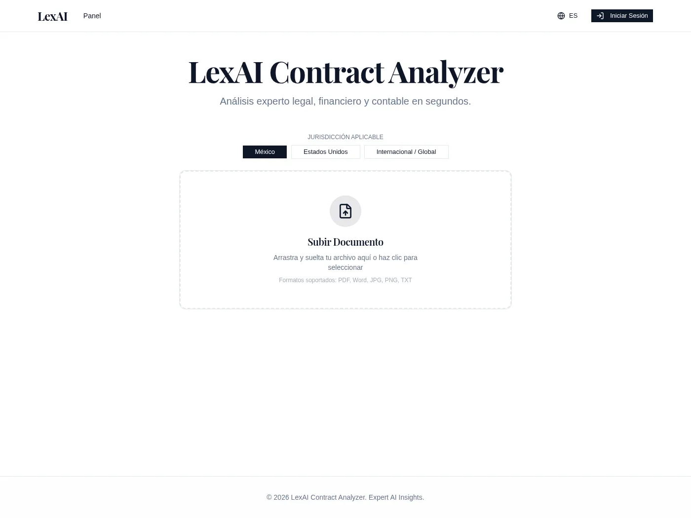 LexAI Contract Analyzer