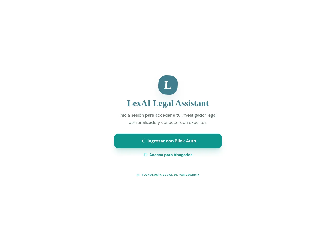 LexAI Legal Assistant