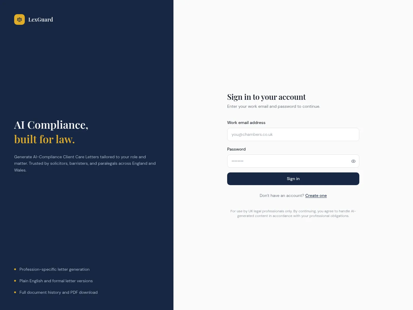 LexGuard AI Compliance Tool