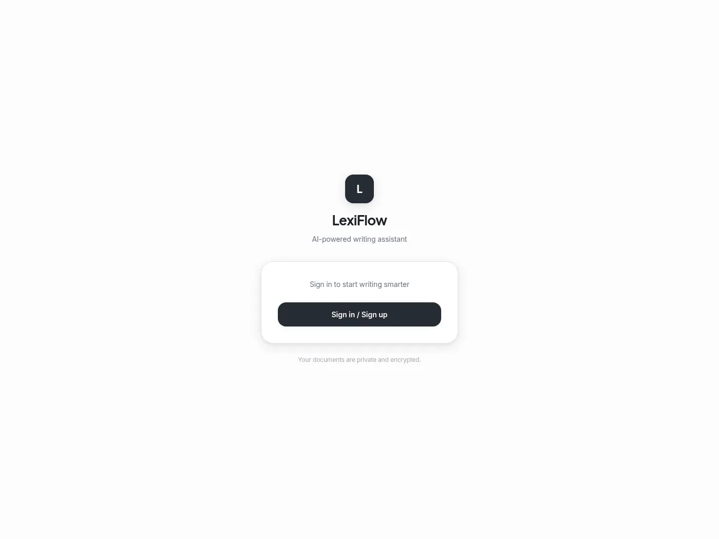 LexiFlow AI Editor