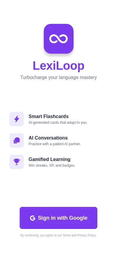 LexiLoop Language Mastery