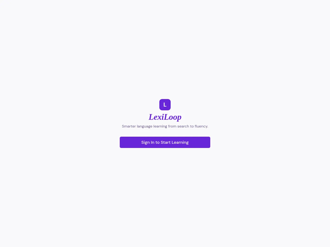 LexiLoop: Smarter Language Learning