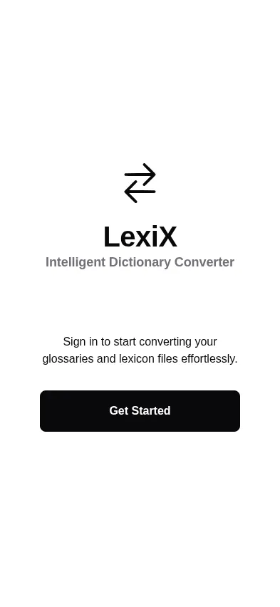 LexiX Mobile Converter