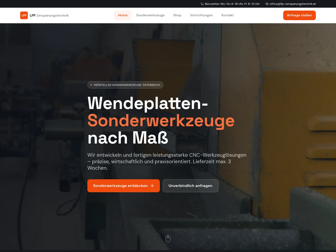LFP Zerspanungstechnik Site