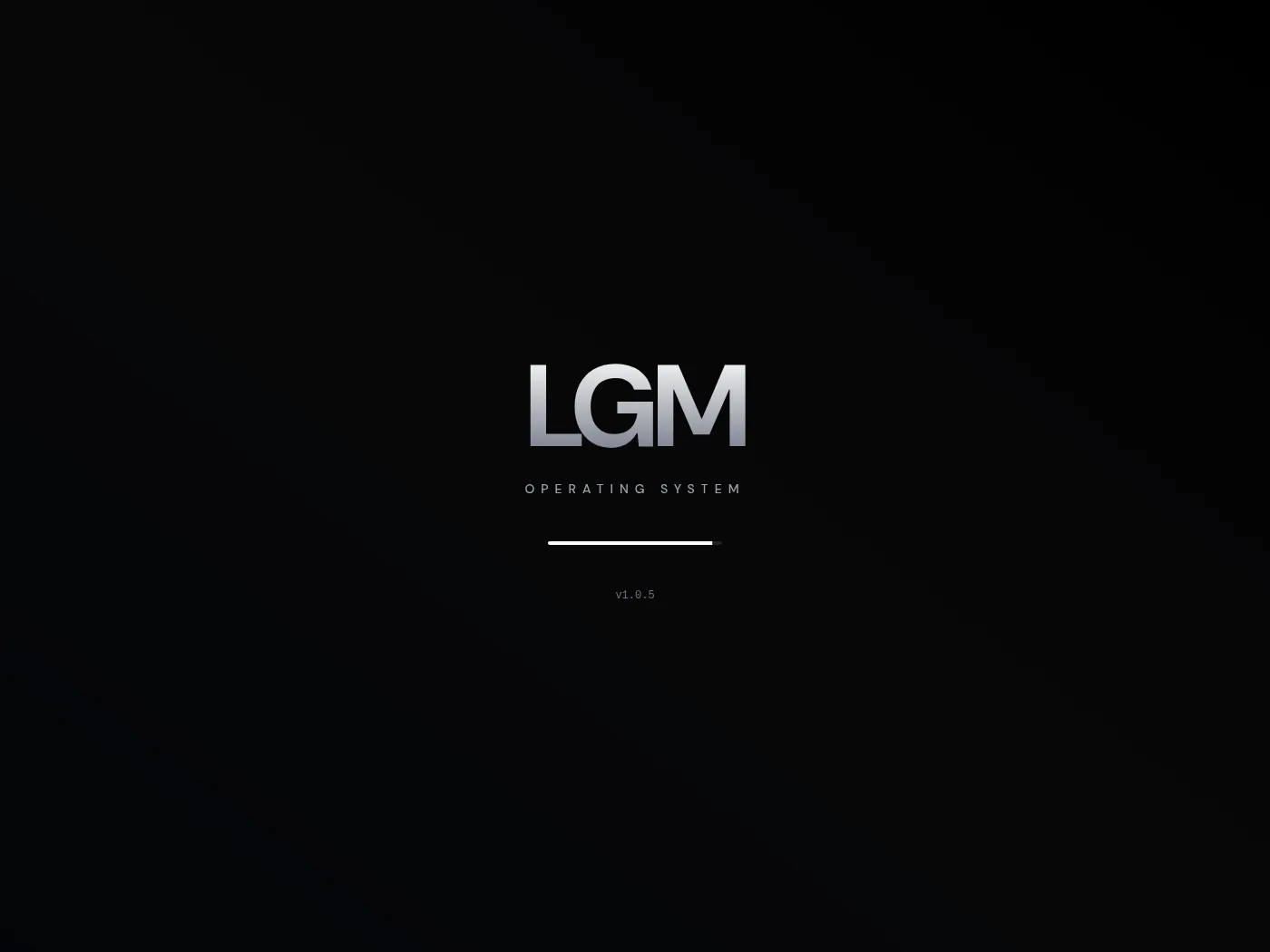 LGM OS: Glassmorphic Mobile OS Simulator
