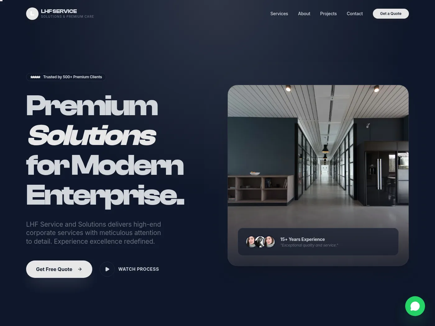 LHF Premium Website