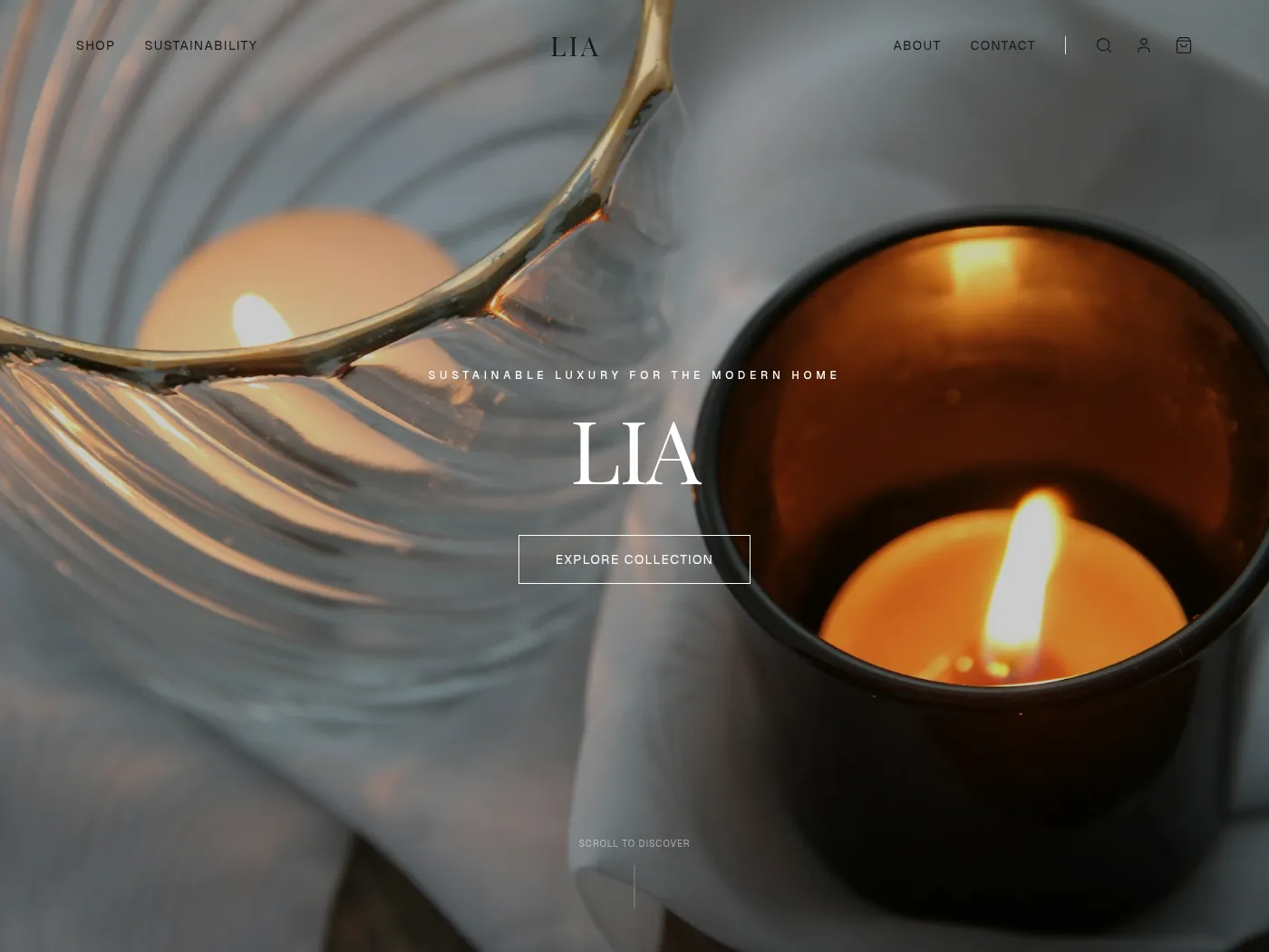 LIA Luxury Candle Store