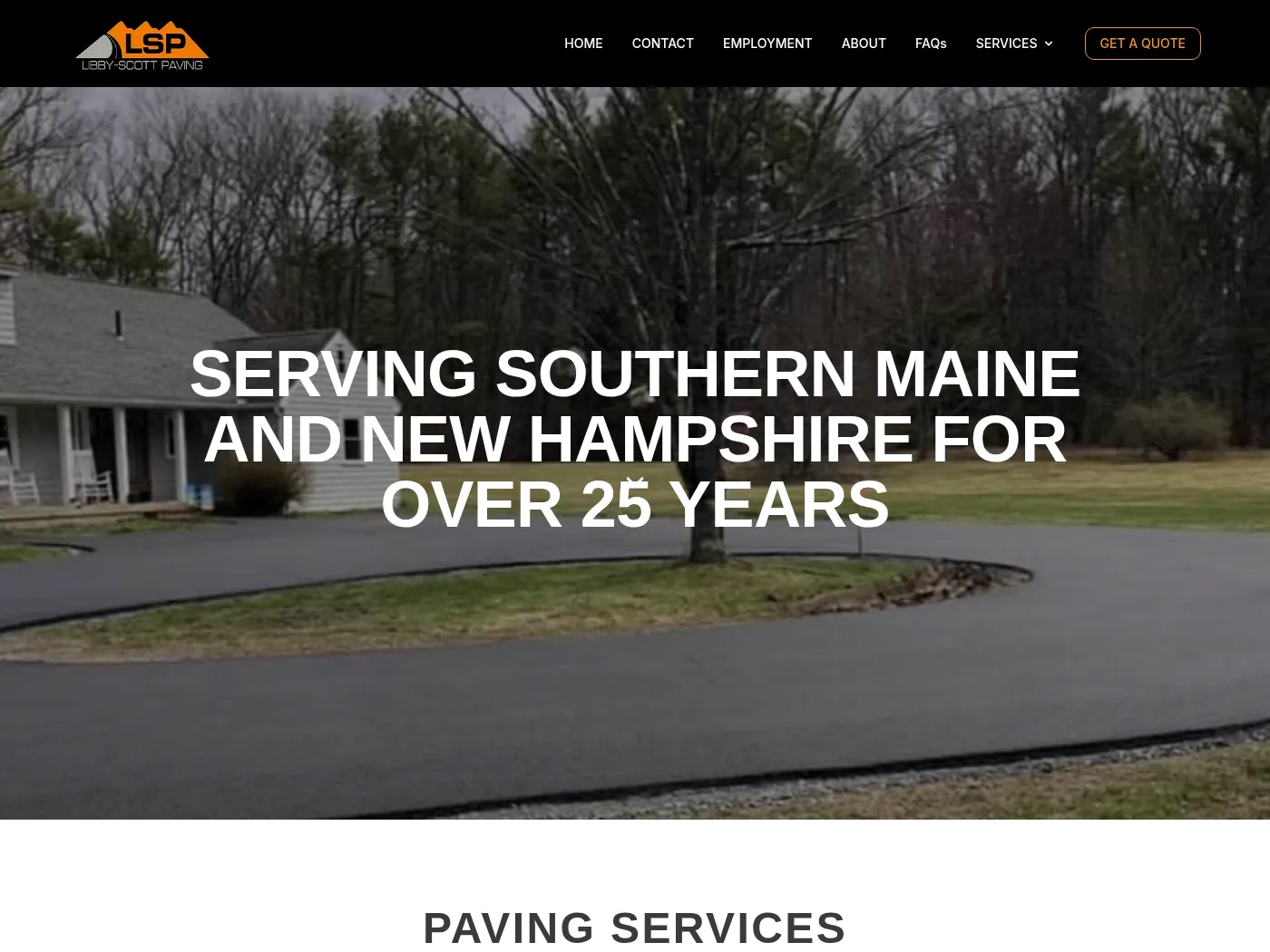 Libby Scott Paving Site