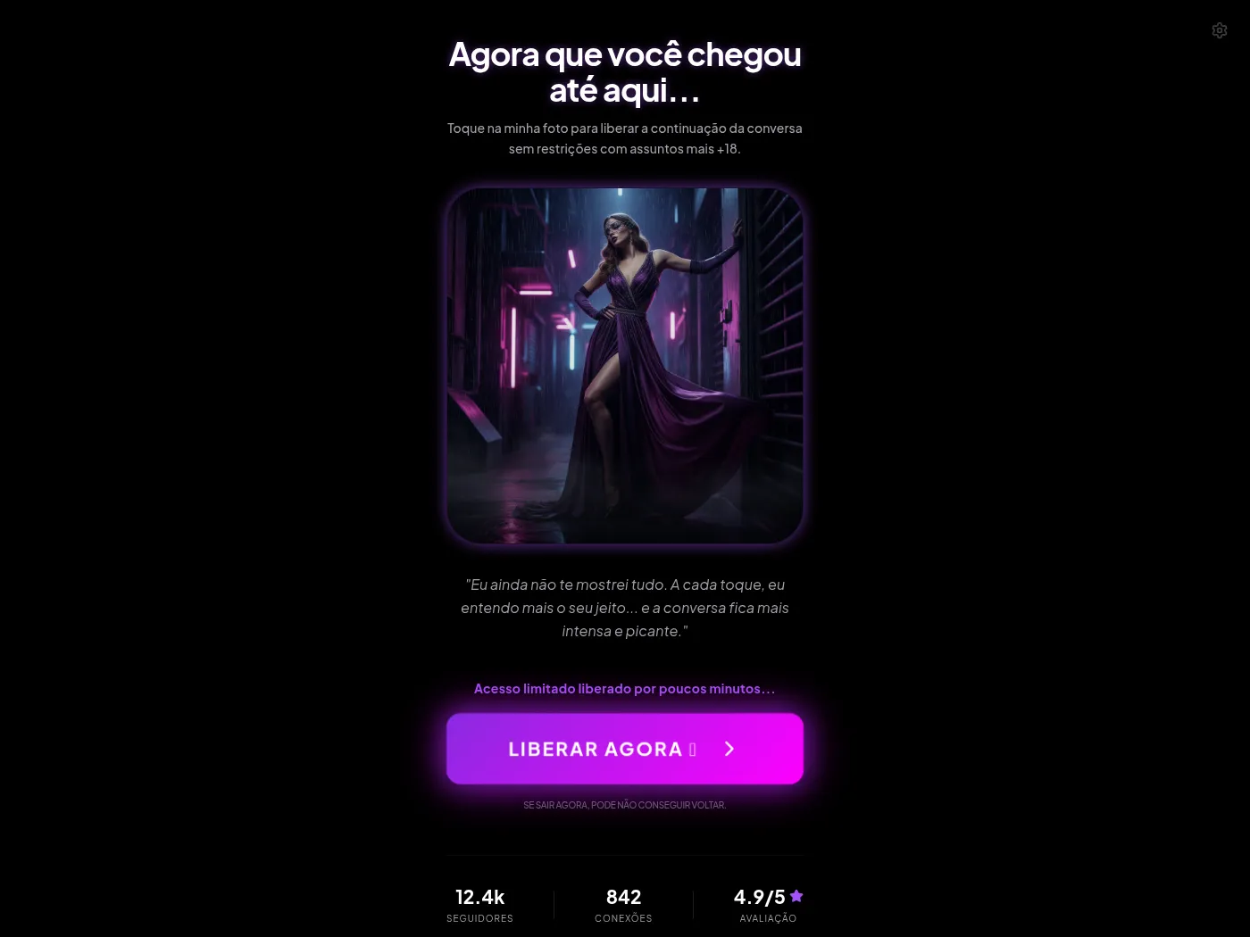 Libertação +18 Sedutora