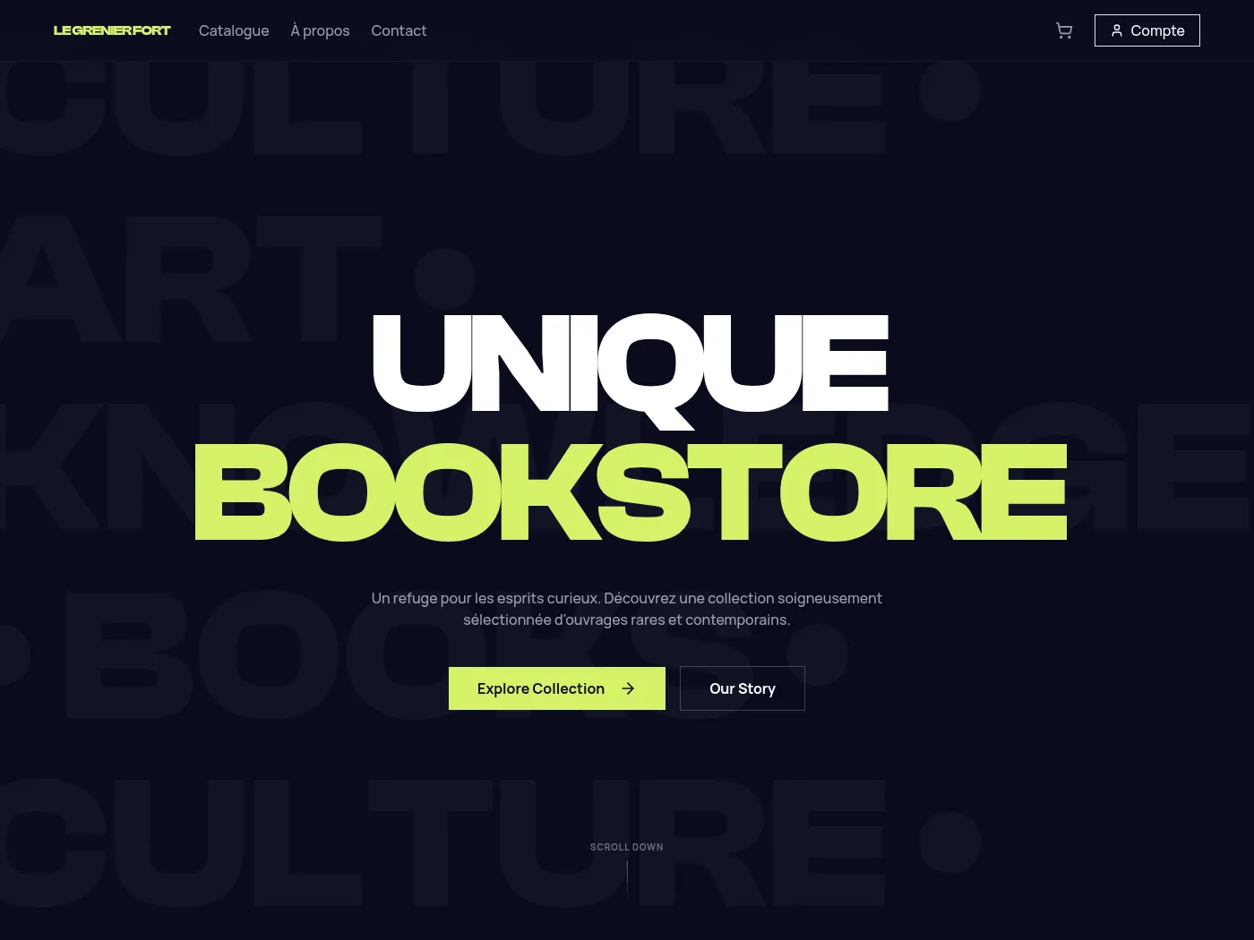 Librairie Interactive