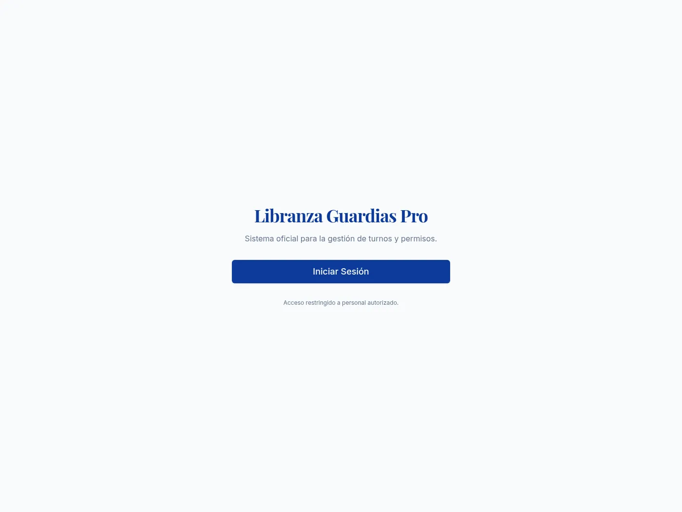 Libranza Guardias Pro