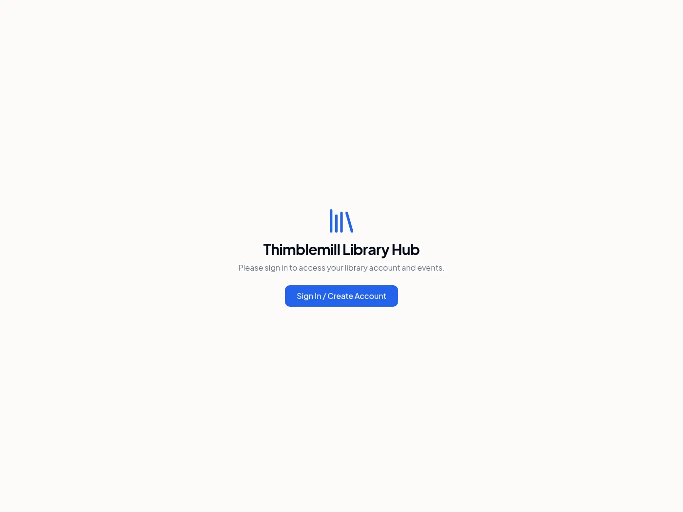 Thimblemill Library Hub