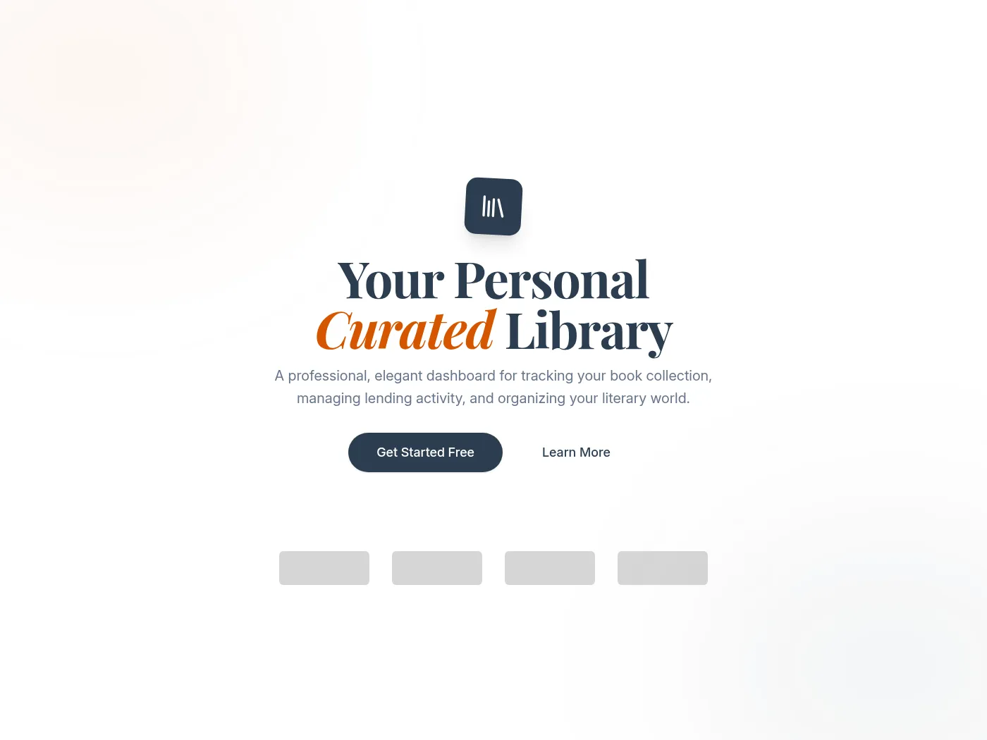 Library Manager App