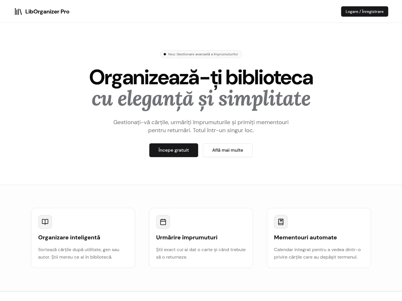 Library Organizer Pro