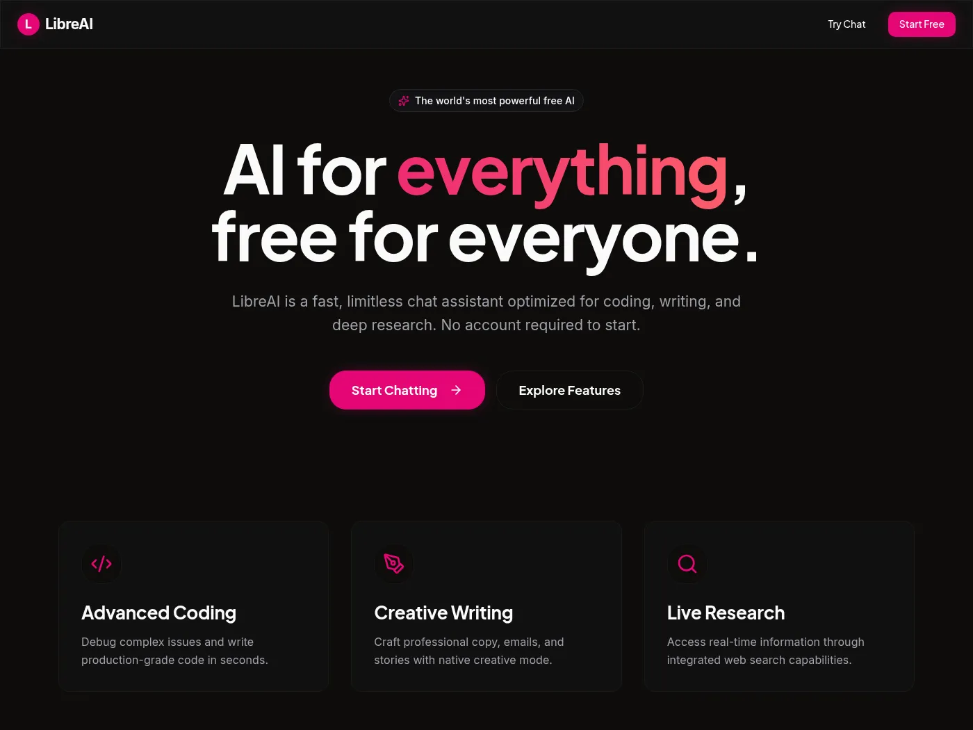 LibreAI Chat Assistant