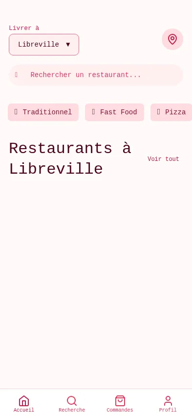 Libreville Food Connect