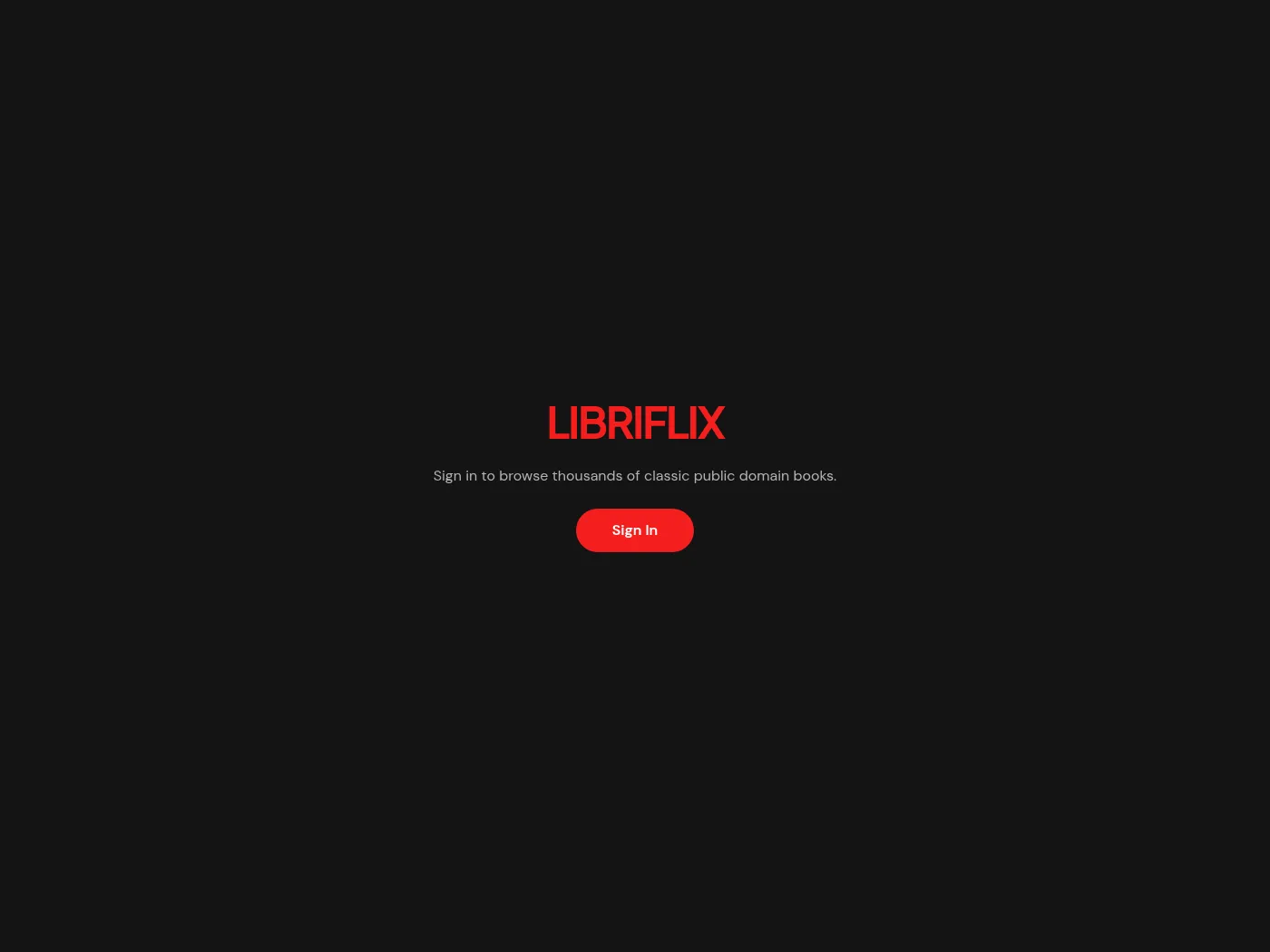 Libriflix Reader