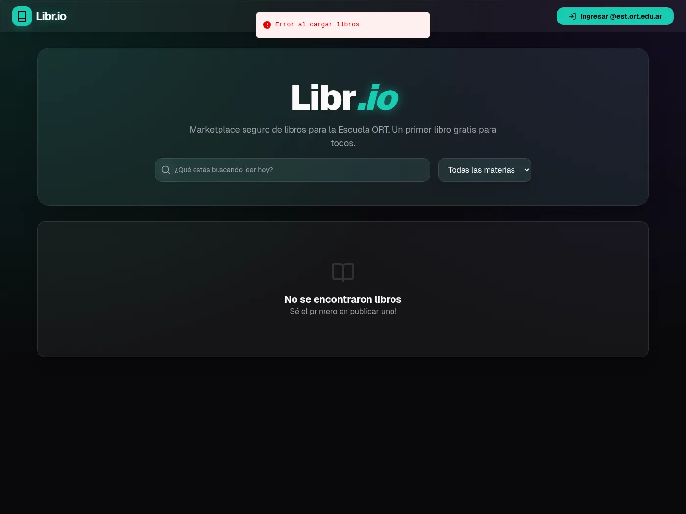 Libr.io Marketplace MVP