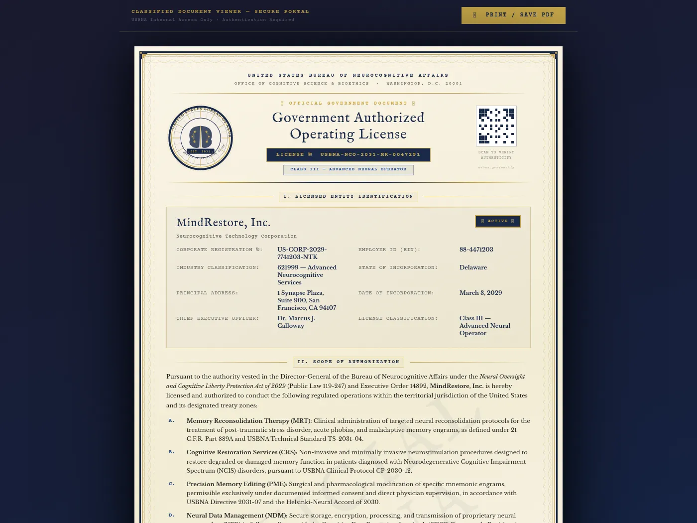 MindRestore License Generator
