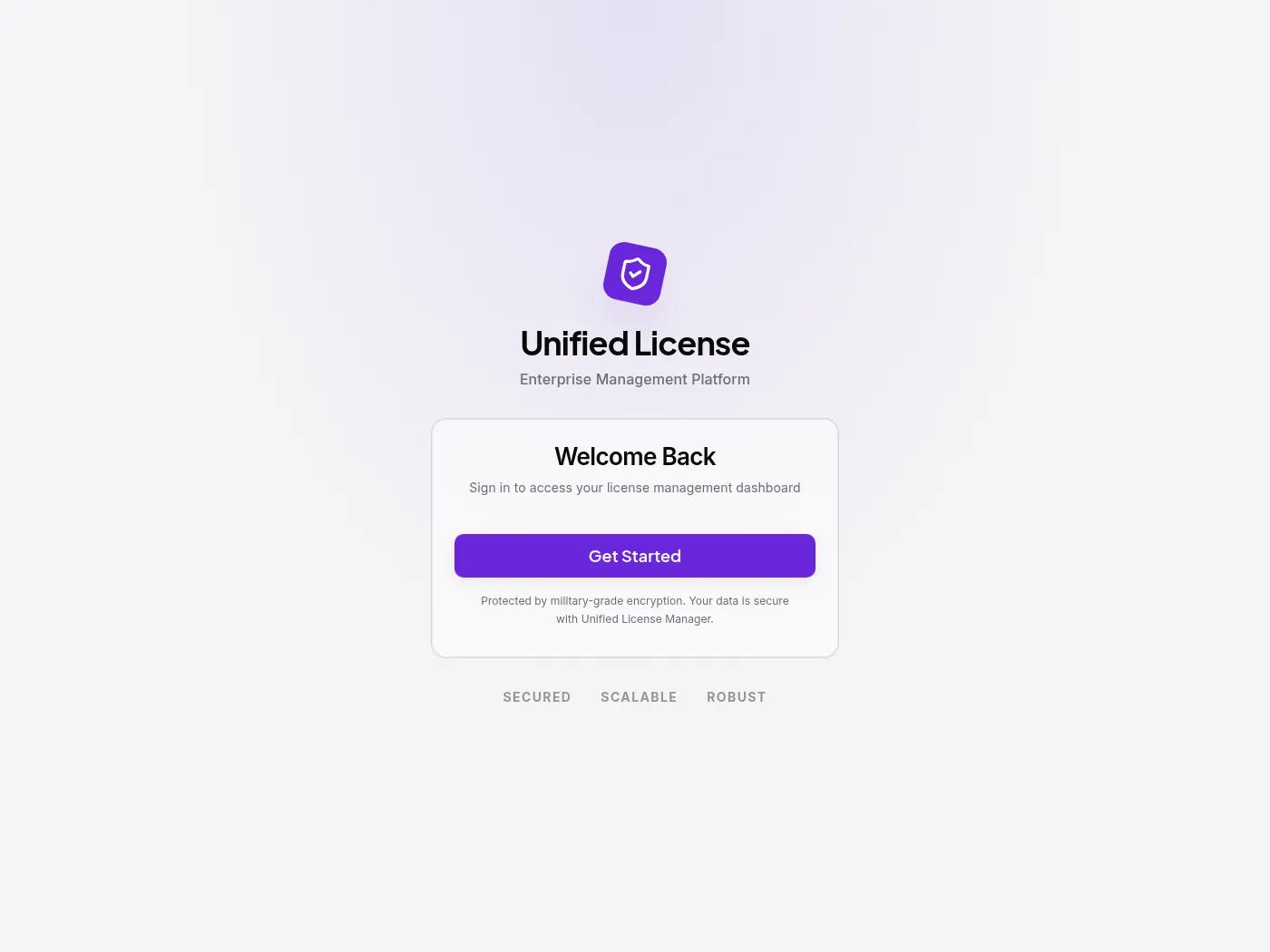 Unified License Manager