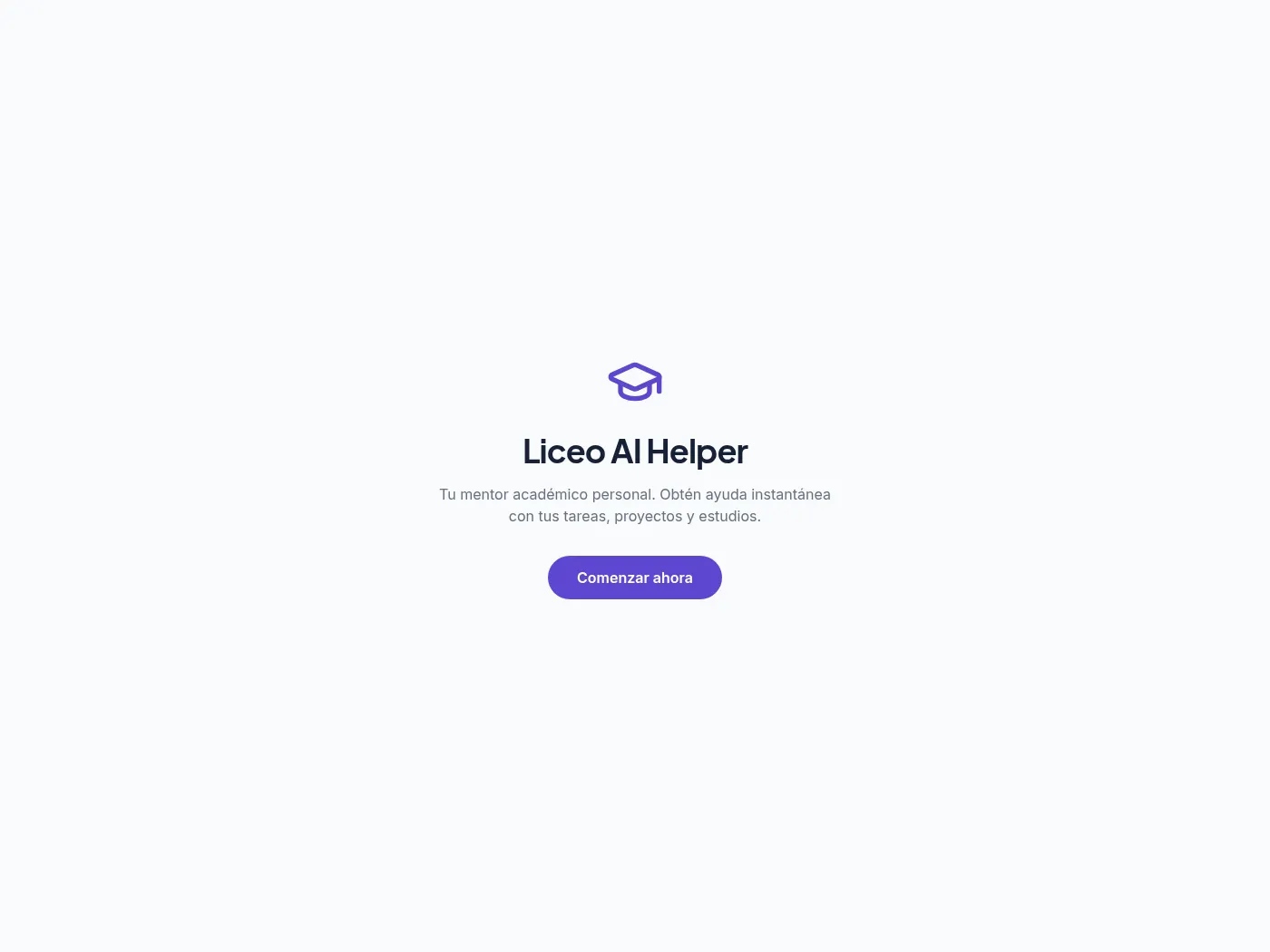 Liceo AI Helper