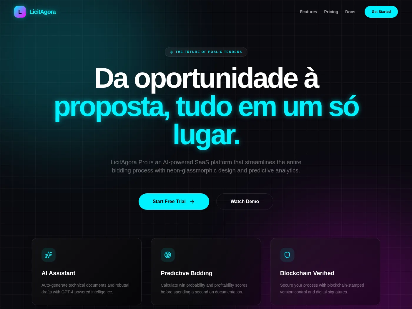 LicitAgora Pro