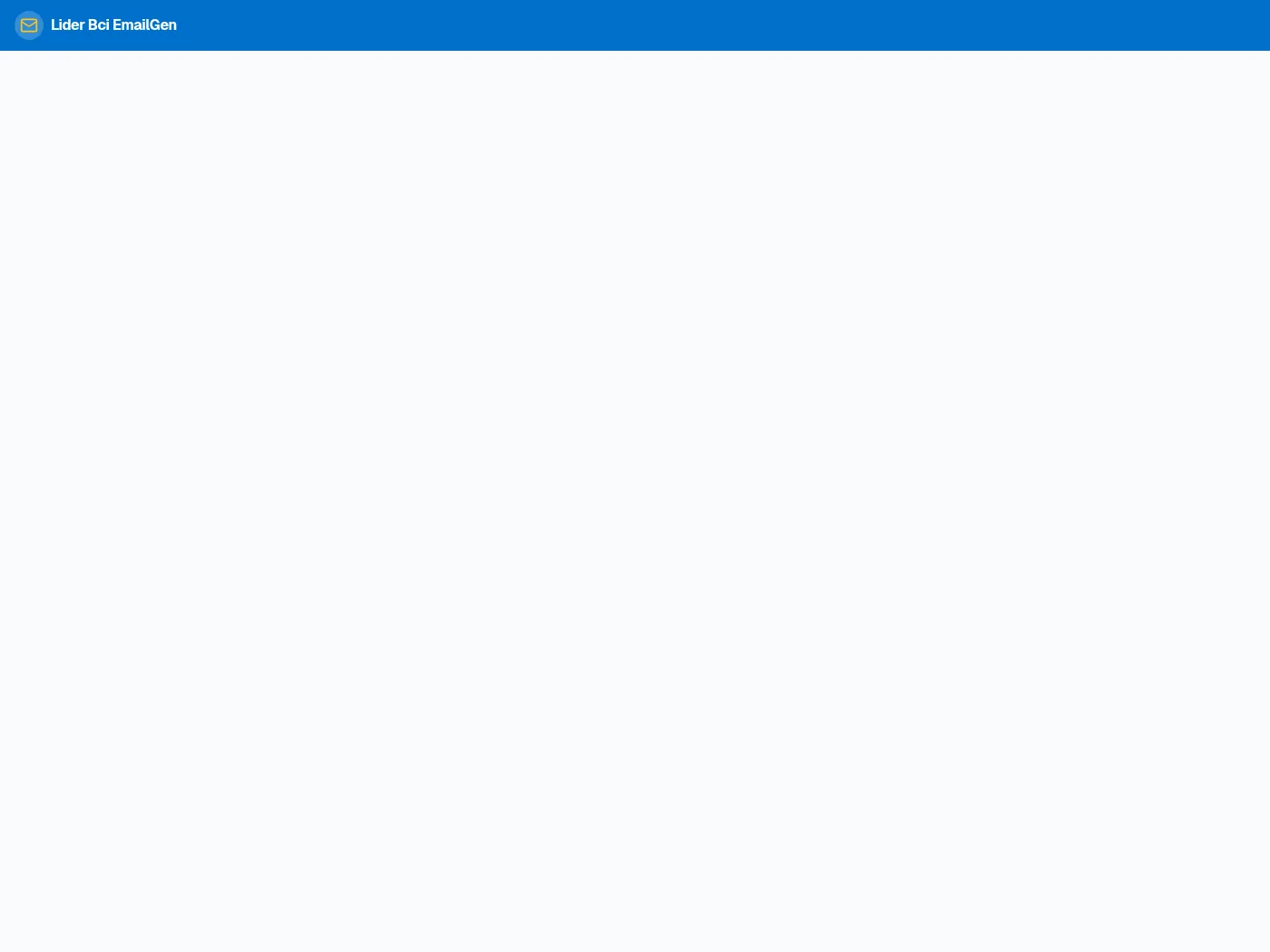 Lide BCI Email Generator