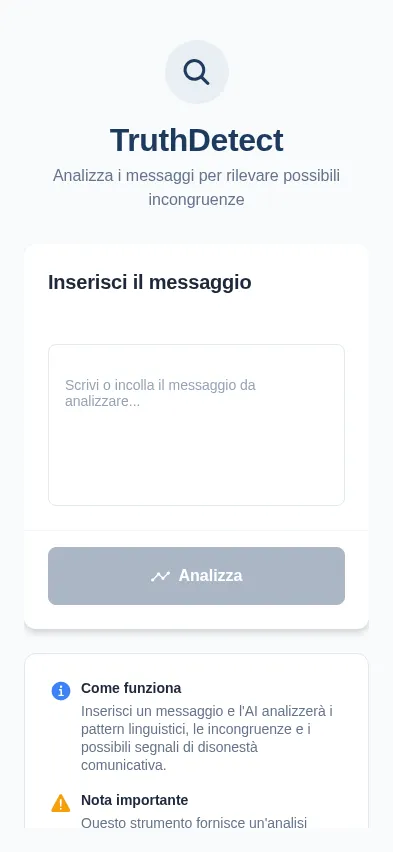 TruthDetect Chat Analyzer