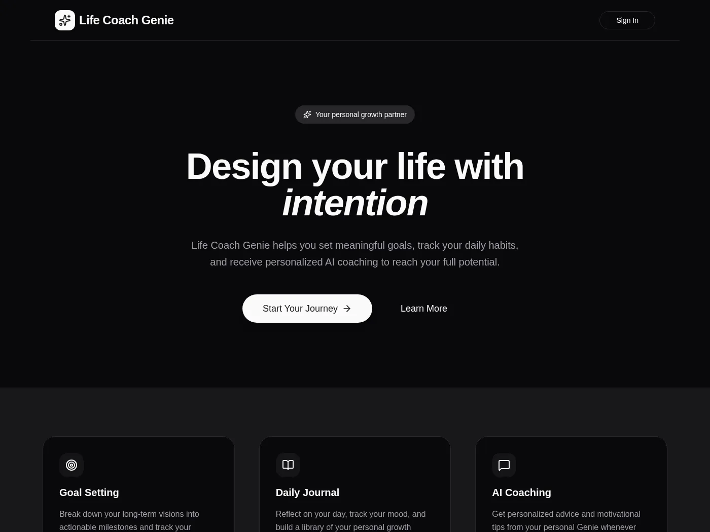 Life Coach Genie