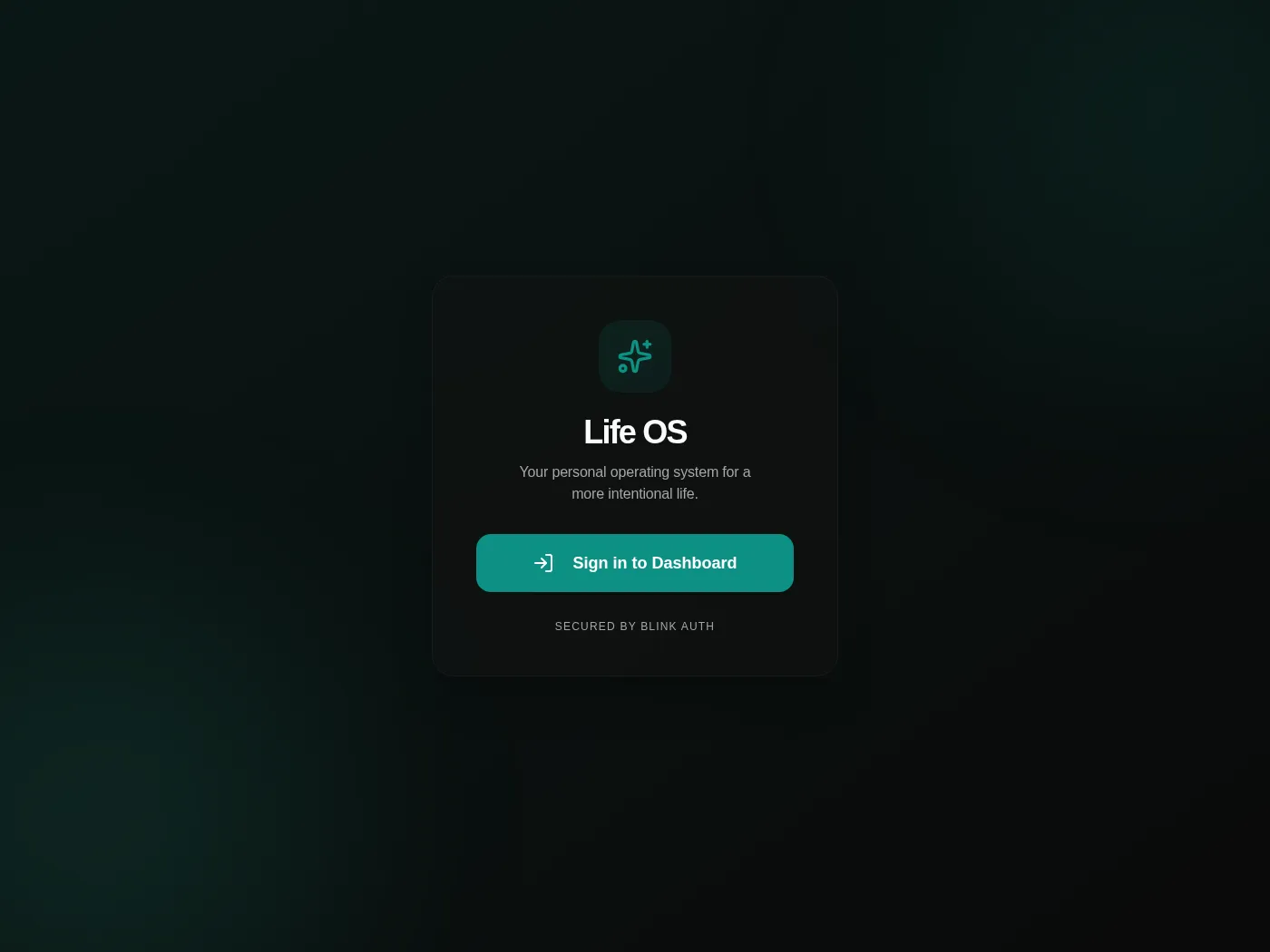 Life OS Dashboard