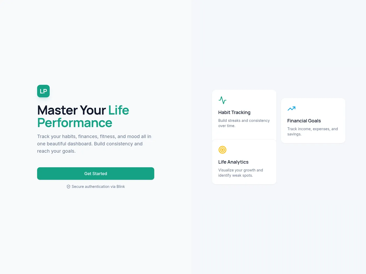 Life Performance Tracker
