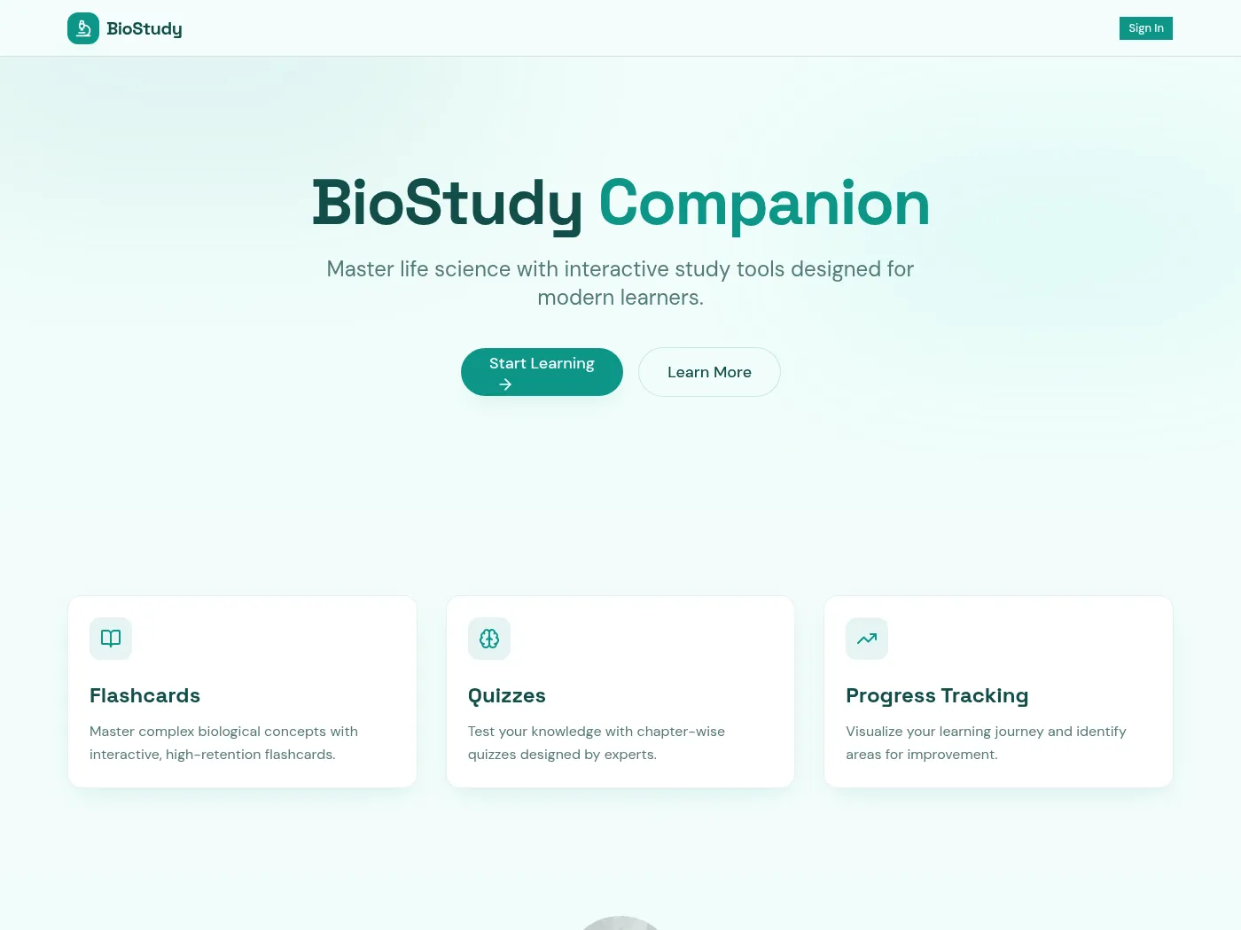BioStudy Companion
