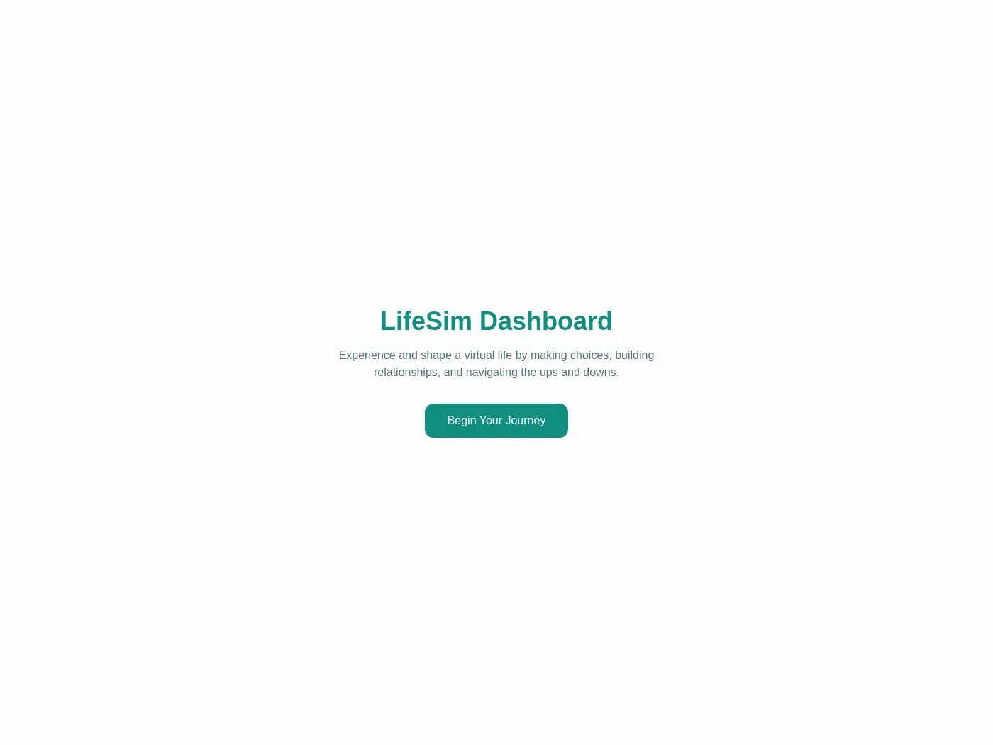LifeSim Game