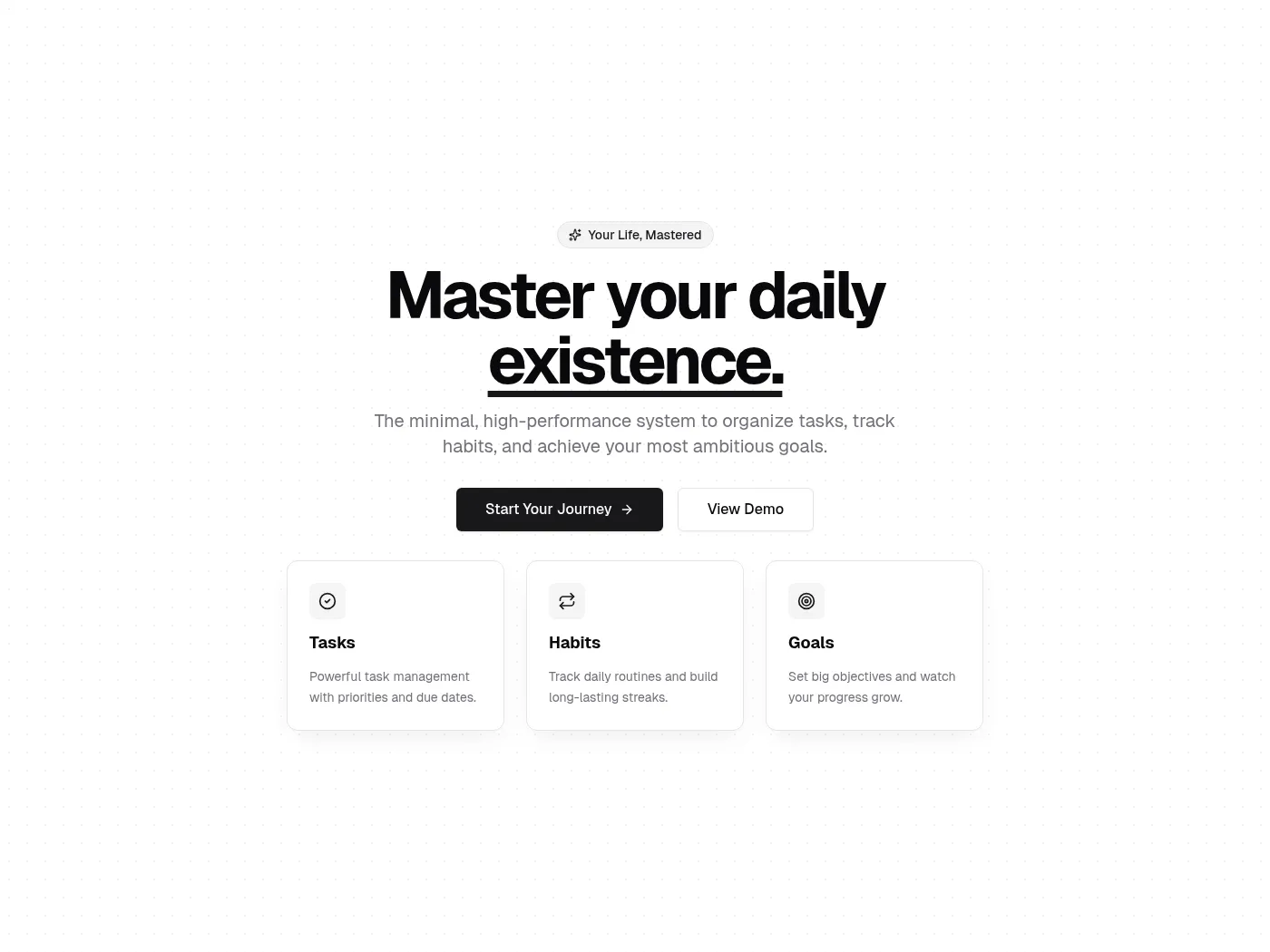 LifeMaster App