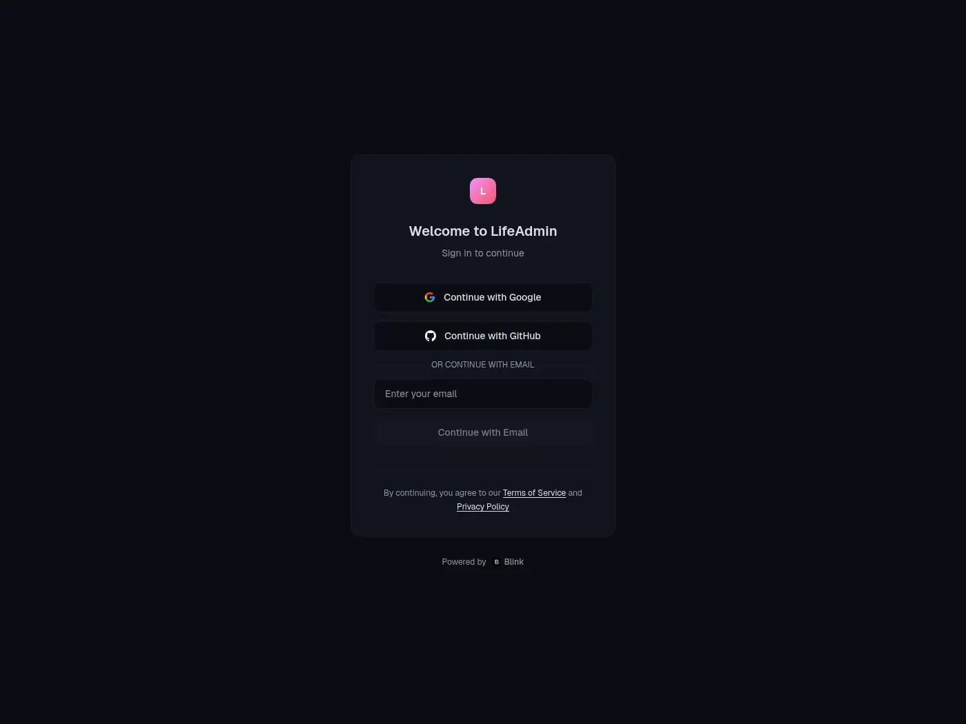 LifeAdmin