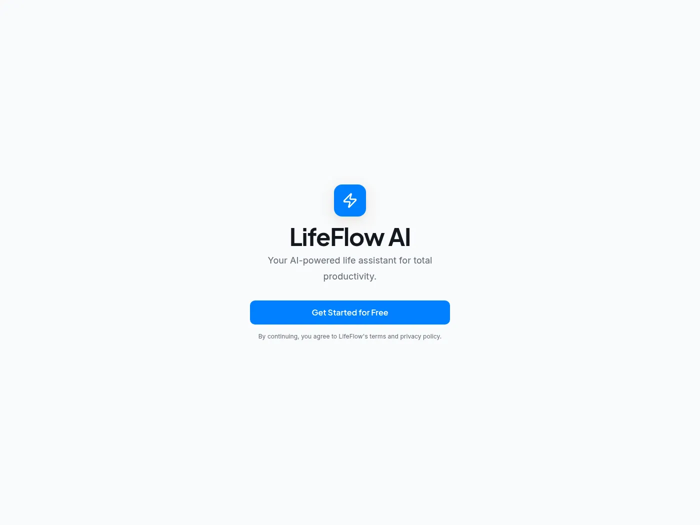 LifeFlow AI Assistant