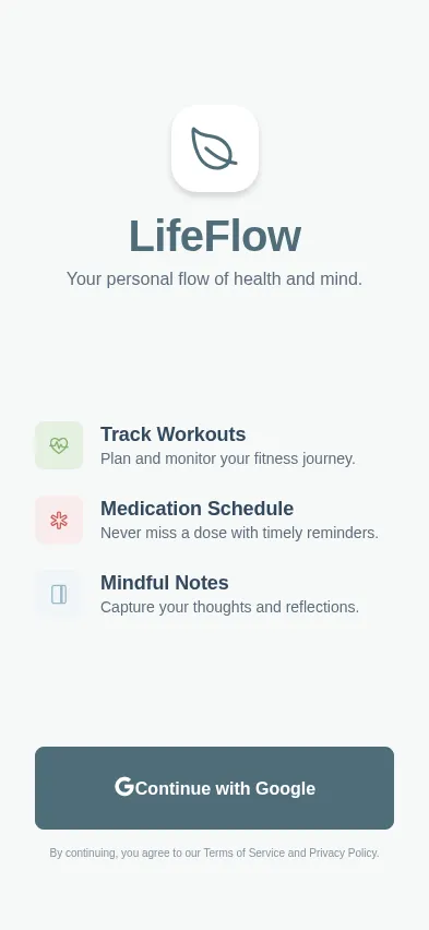 LifeFlow App