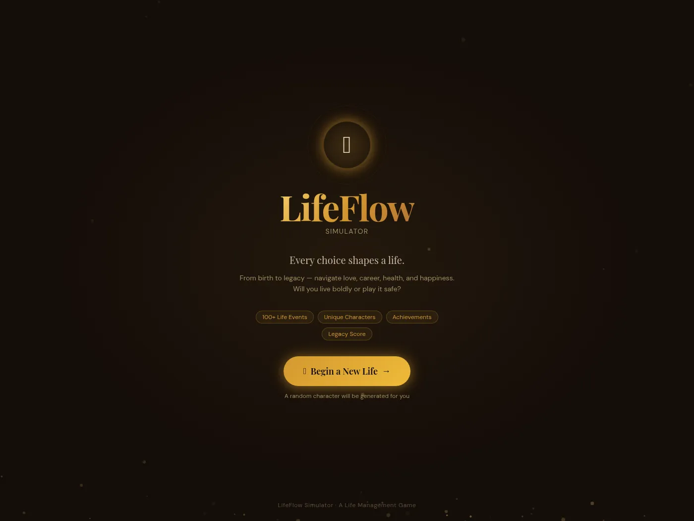 LifeFlow Simulator