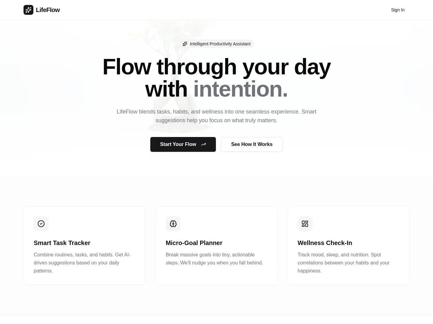 LifeFlow Productivity Suite