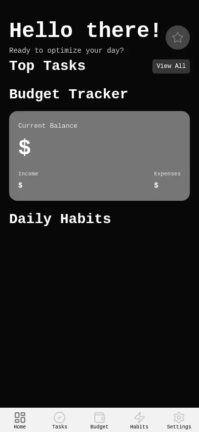 LifeOptimizer App