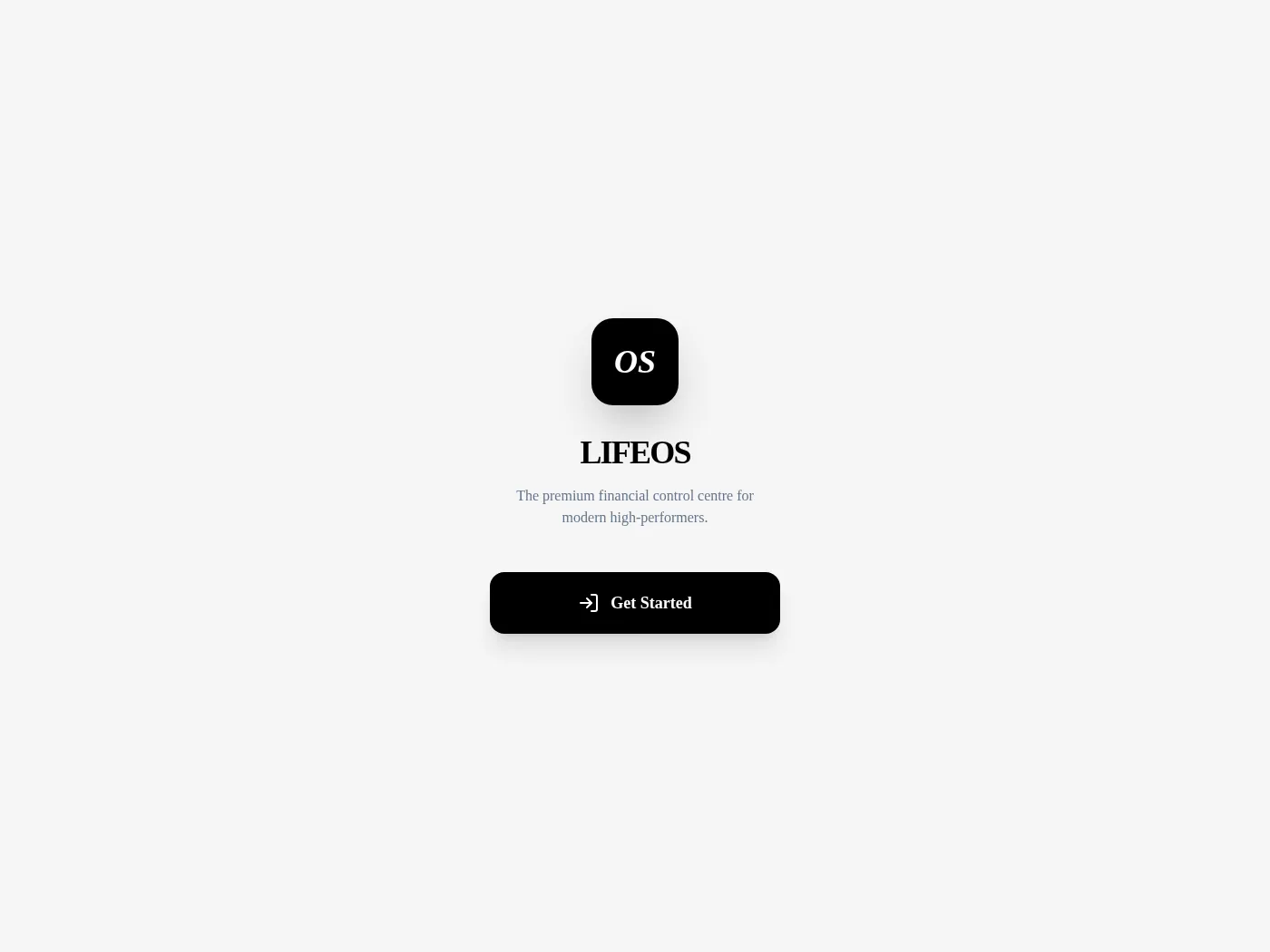 LifeOS Dashboard