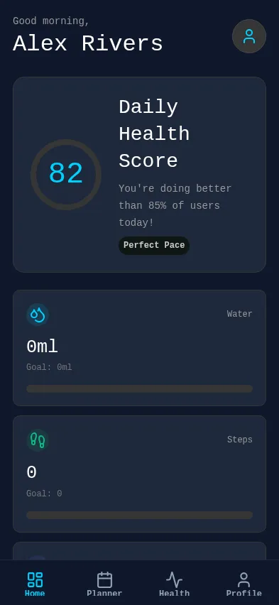 LifeOS Productivity Tracker