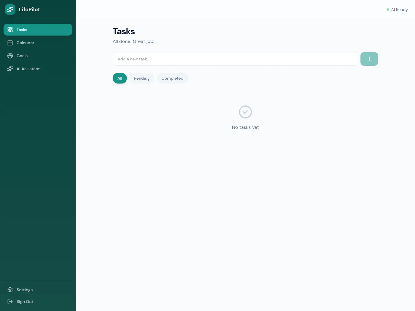 LifePilot AI Planner