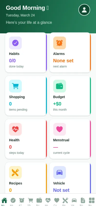 LifeSuite Organizer